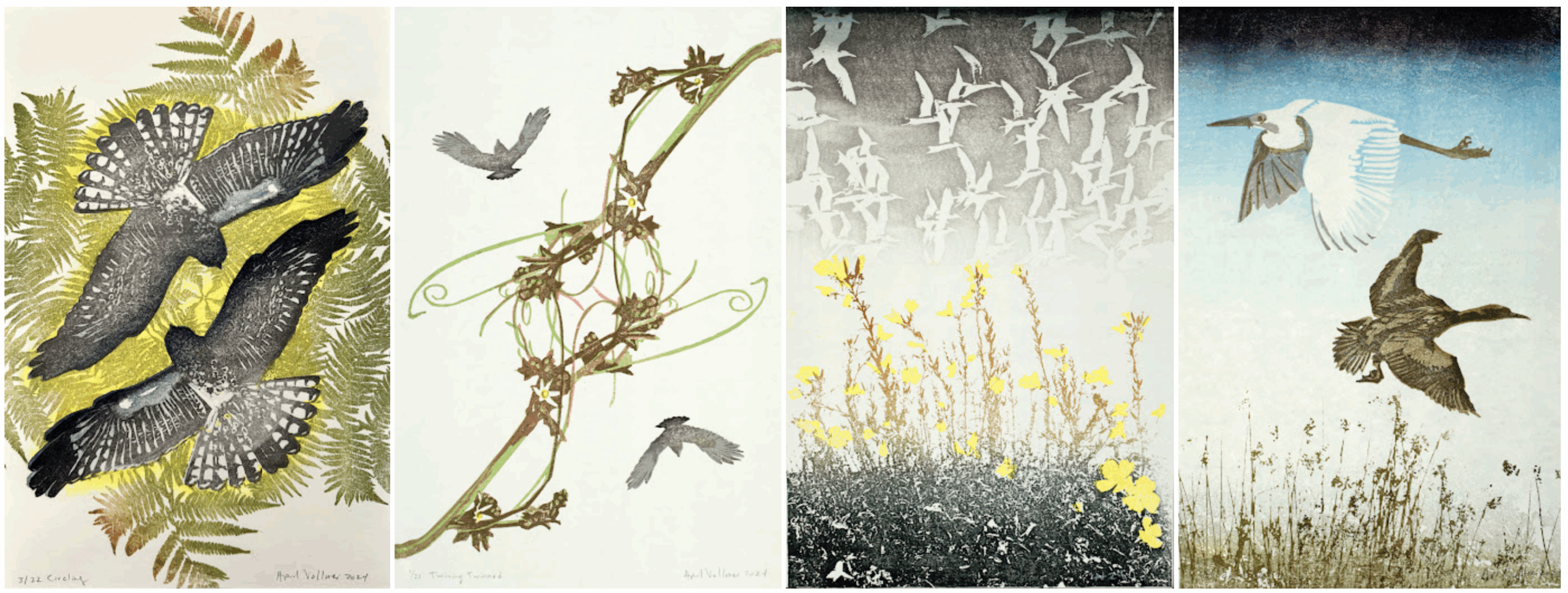 Enduring Impressions, Contemporary Woodblock Prints – April Vollmer